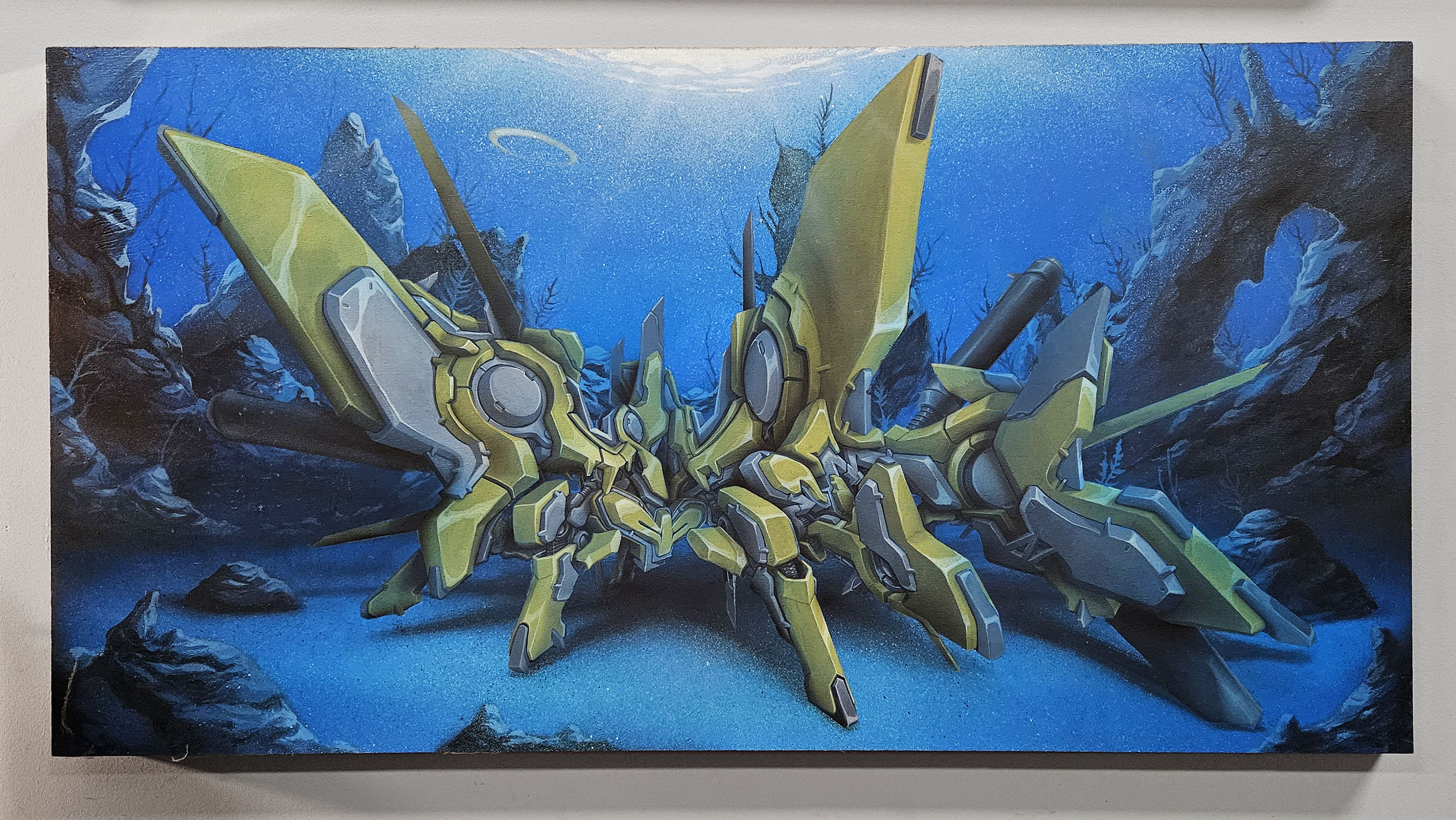 Into the Mechanical Depths Canvas – MisterTotem2